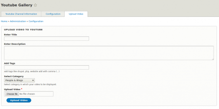 Youtube Gallery | Drupal.org